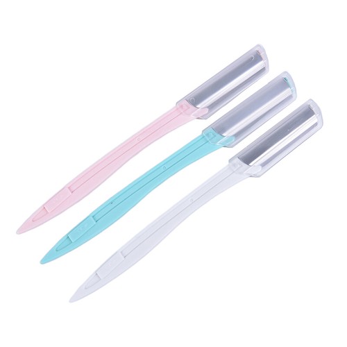 Women Eyebrow Face Razor Trimmer Shaper Shaver Blade Hair Remover ToolS ...