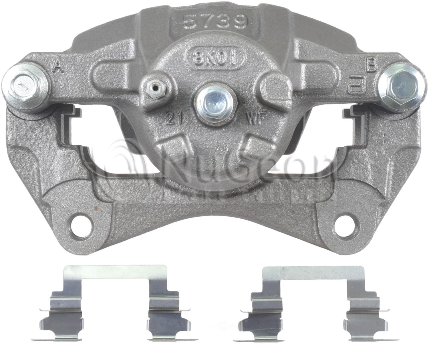 Disc Brake Caliper-Caliper with Installation Hardware fits 07-12 Dodge ...