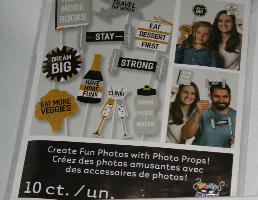 Motivation Party Photo Booth Props wedding event bucket list travel ...