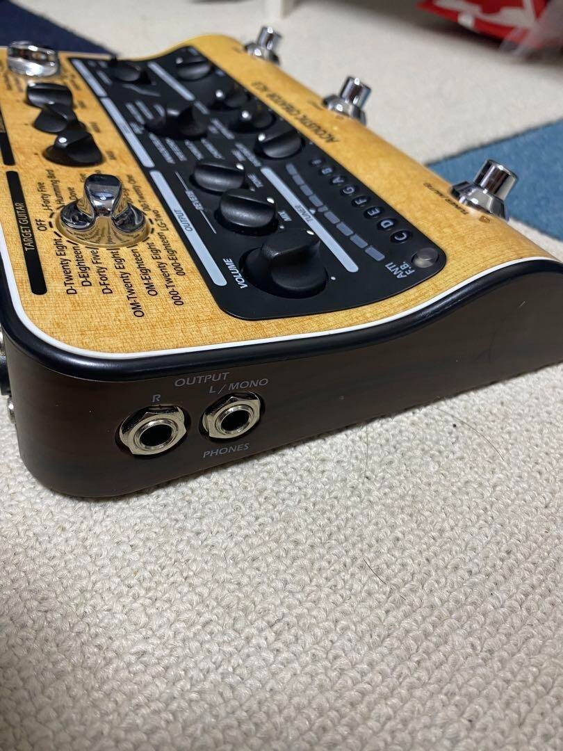 Zoom AC-3 Acoustic Creator Effects Pedal Great Condition used free ...