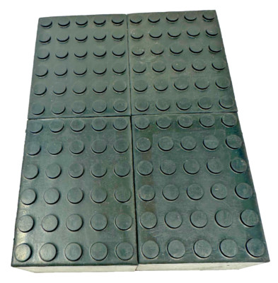 NEW Lot of 4 Genuine OEM Quickjack Dimpled Rubber Pads 5300014 55mm x ...
