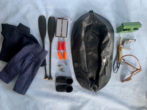 VINTAGE ACTION MAN - French Resistance uniform, sabotage dinghy ...