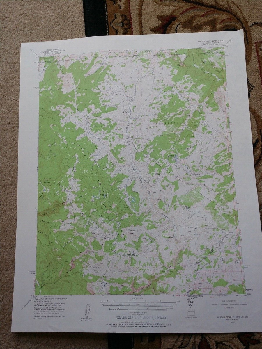 Carson New Mexico Map
