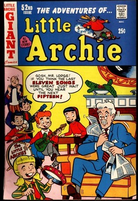 Little Archie #52 (FN/VF) Archie Series 1969 Silver Age L@@K! | eBay