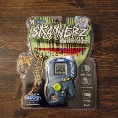 Sealed! SKANNERZ Barcode Radica Handheld Monster Game ZENDRA Tribe One ...