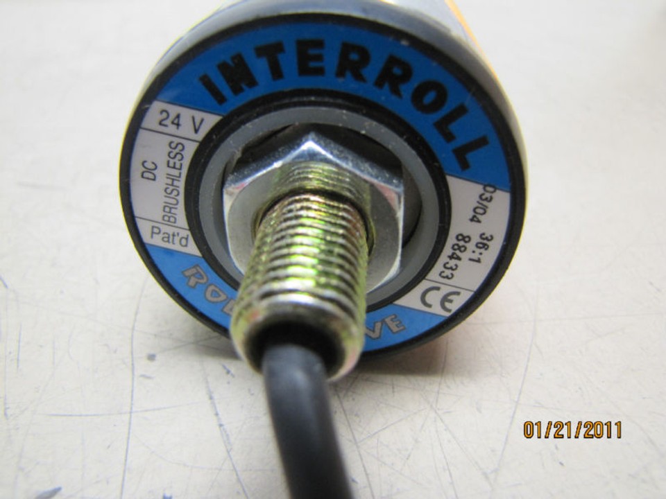 INTERROLL ART DRIVE ROLLERDRIVE S/S S3E50 24V CONVEYOR ROLLER 36:1 11-5 ...