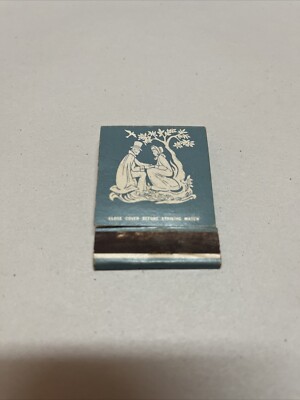 Man and Woman Love Scene Matchbook - Diamond Match | eBay