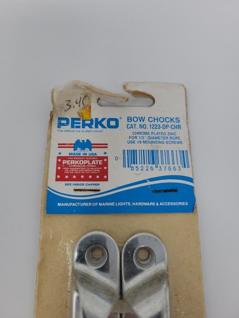 Perko Skene Bow Chocks Pair 1223DP0CHR for sale online | eBay