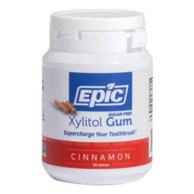 Xylitol Gum Cinnamon 50 ct By Epic Dental | eBay