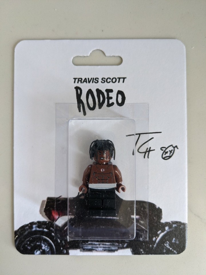 Travis Scott Rodeo Lego Minifigure TheCanvasdon Canvas Don SEALED! Rap ...