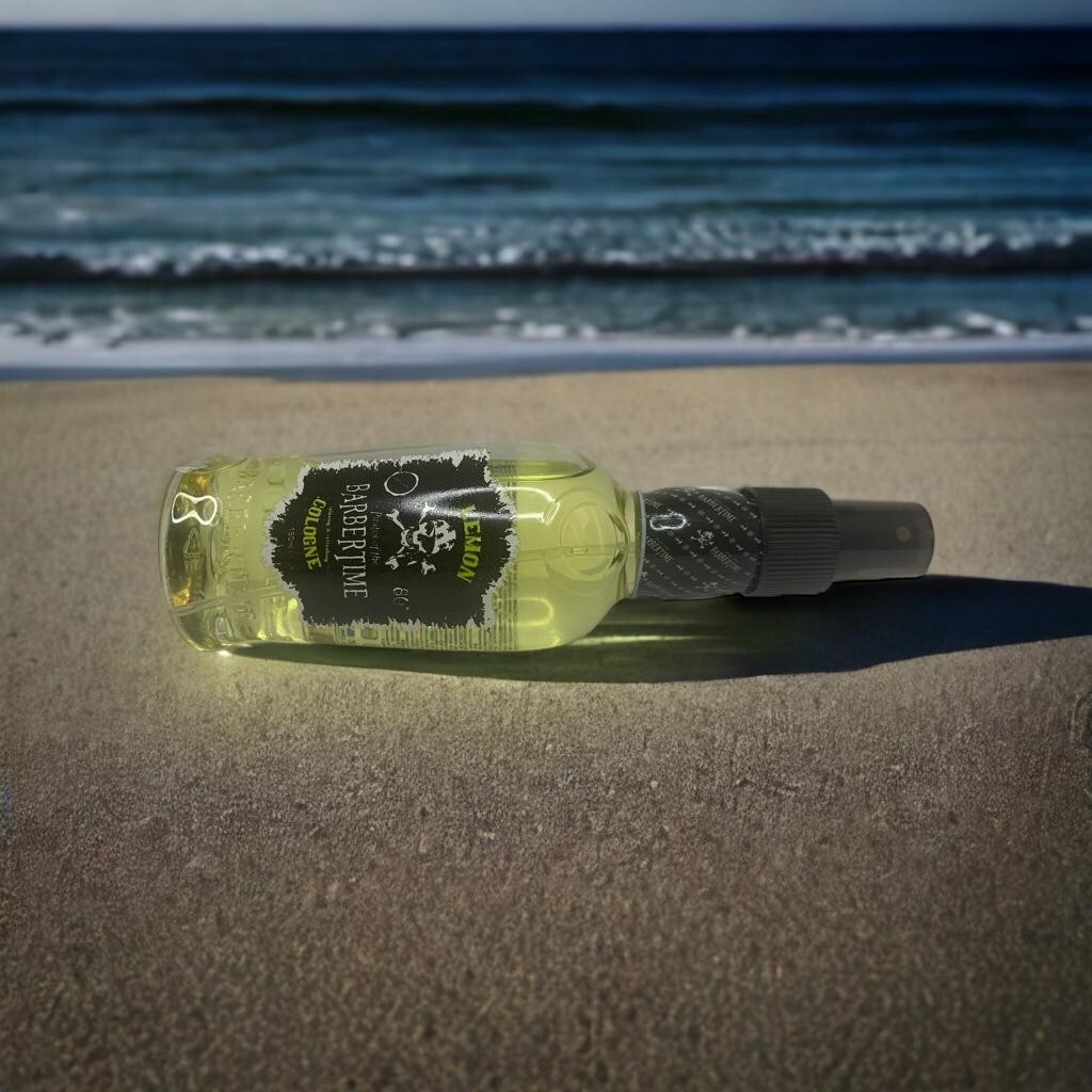 BARBERTIME Aftershave Spray Cologne | Fresh | Turkish Lemon Cologne 80 ...