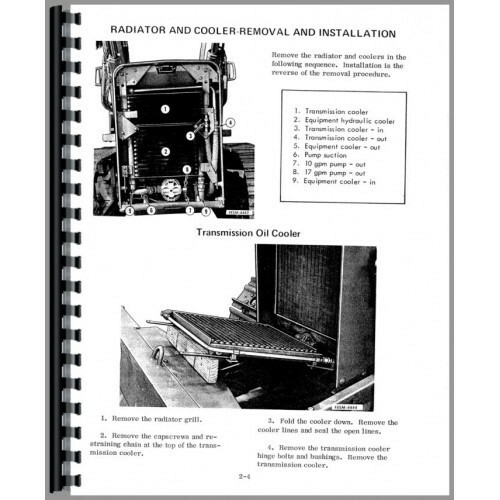 IH International 500C Crawler Service Repair Manual Chassis Only | eBay