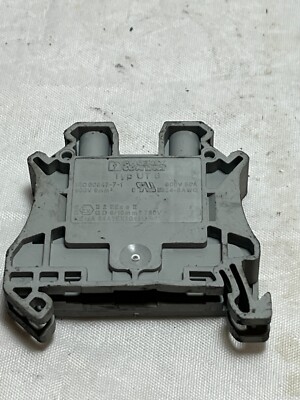 PHOENIX CONTACTS TYP UT 6 GRAY TERMINAL BLOCK | eBay