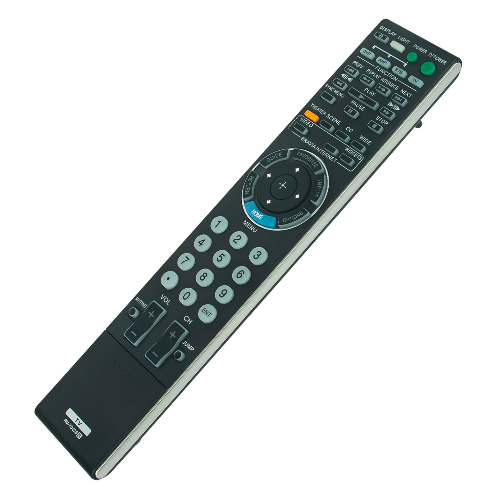 RM-YD029 Replaced Remote For Sony TV KDL-52Z5100 KDL-46XBR10 KDL40XBR9 ...
