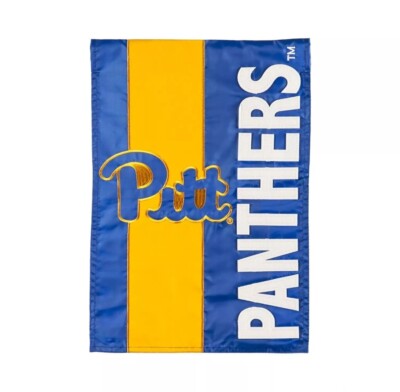 Evergreen Yard Flag Only University of Pittsburgh, Emroidered,12.5x18 ...