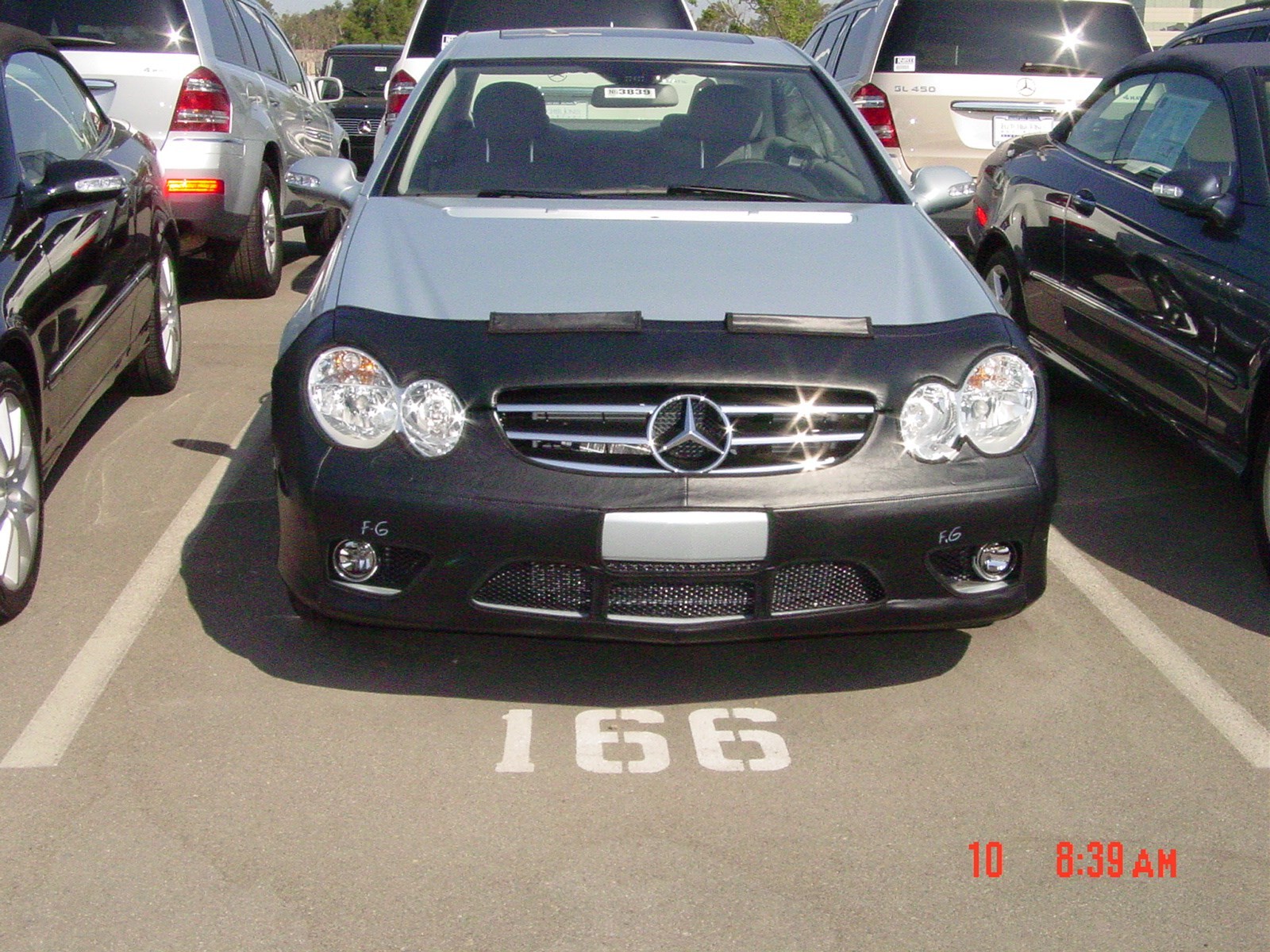 Colgan Front End Mask Bra 2pc. Fits Mercedes-Benz CLK550 07-09 W/O ...