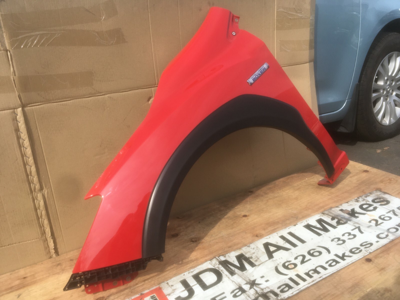 2020 JDM Subaru XV Crosstrek Hybrid Boxer LEFT Side Fender Molding Trim ...