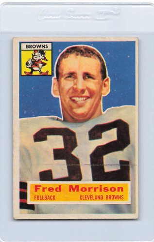 1956 Topps #81 Fred Morrison Browns EX 1257 | eBay