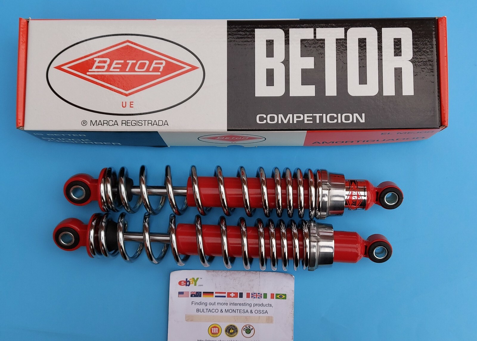 BULTACO SHERPA S SHOCKS BETOR NEW BULTACO SHERPA S BETOR SHOCKS NEW | eBay