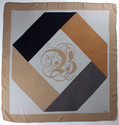 Authentic Vintage Scarf "Bogner " / Authentic " Bogner " Vintage Scarf ...