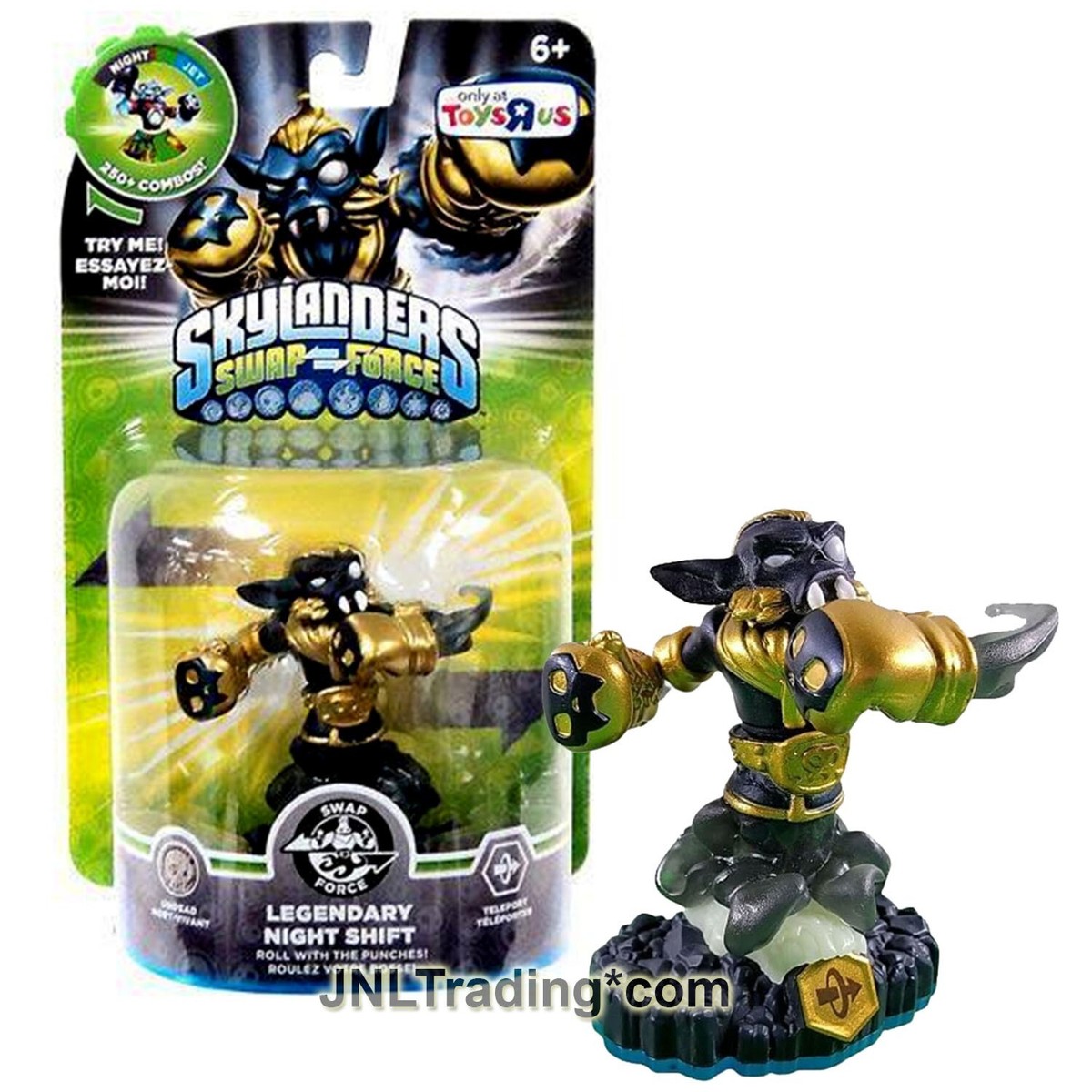 Skylanders Swap Force Legendary Night Shift