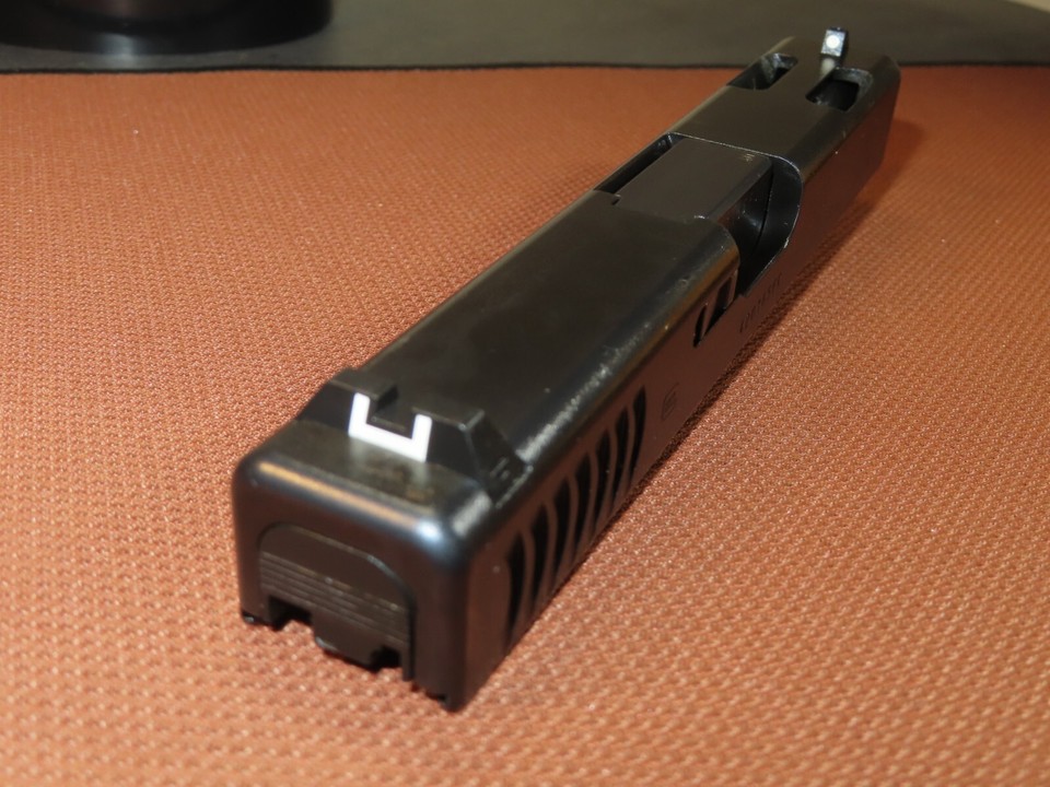 Glock 23-C Gen 3 Slide Complete, FISH GILL SERRATIONS OEM 23C G23 .40 S ...