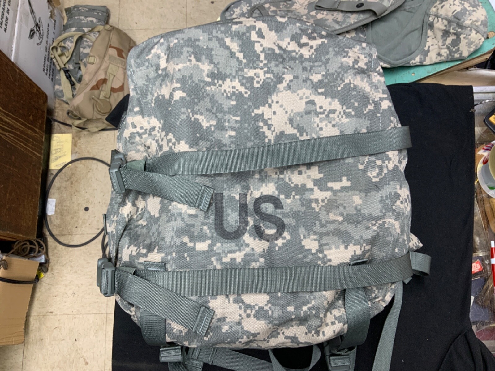 USGI MOLLE II Modular Lightweight Load Carrying Equipment ACU Medic Bag ...