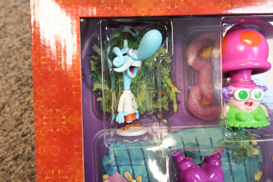 RARE! Chowder Cartoon Network Four (4) Mini Figures Box Set - Brand New ...