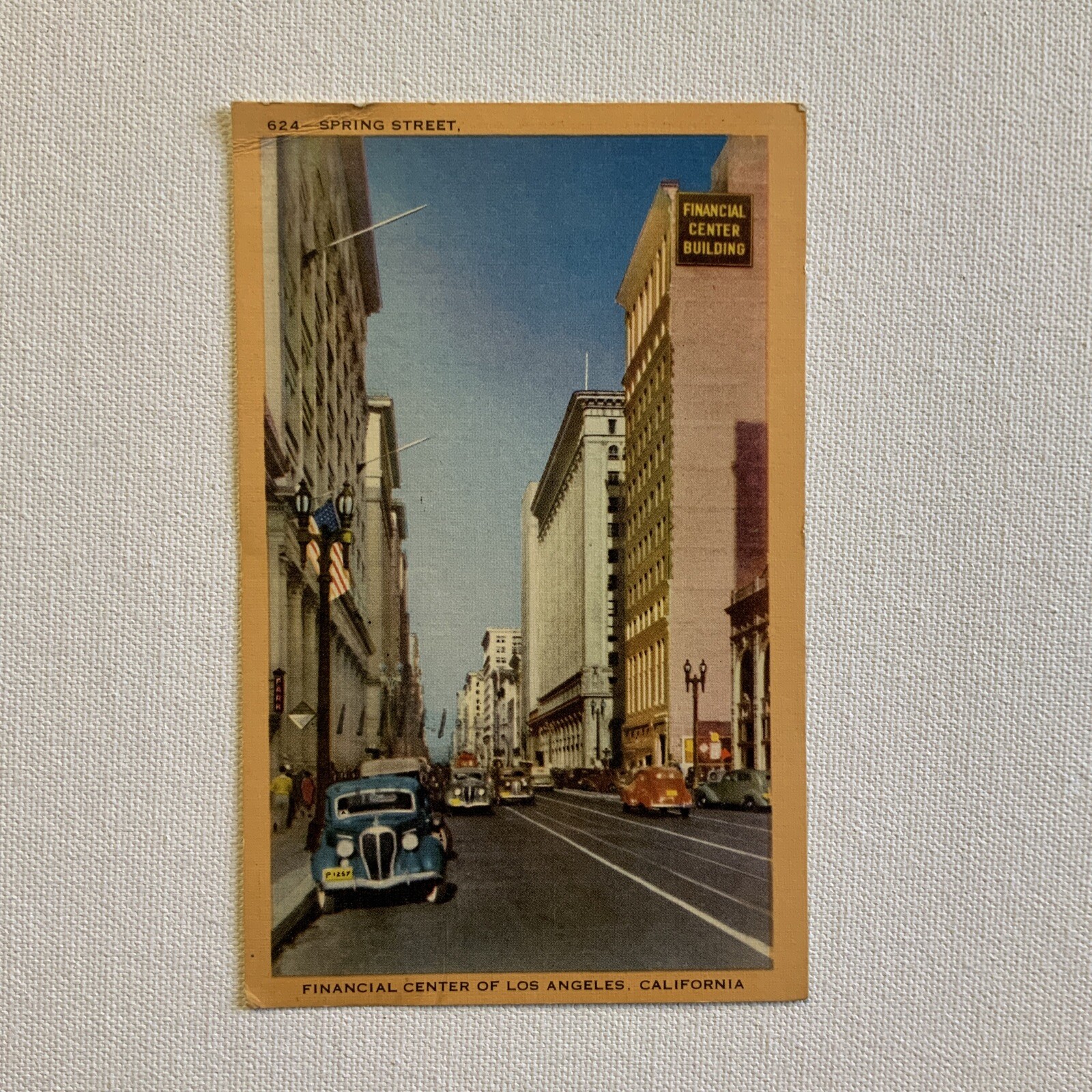 624 - Spring Street Financial Center Of Los Angeles, Ca..Posted 1951 | eBay