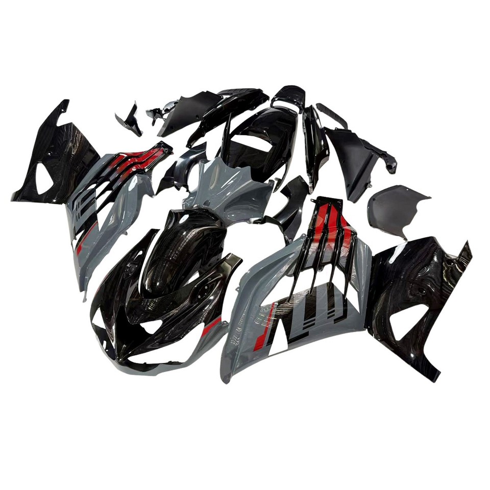 ABS Fairings For Kawasaki 2012 - 2021 ZX14R Ninja Body Kit Cement Gray ...