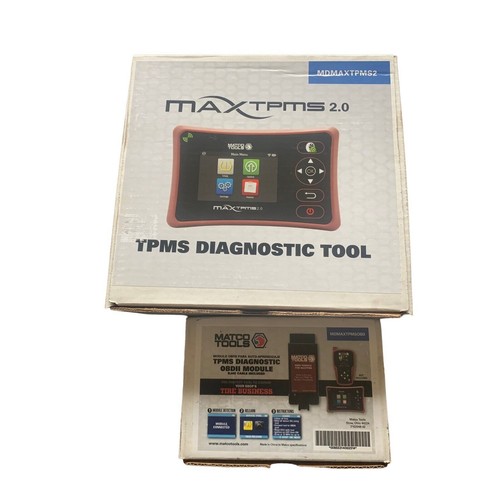Matco Tools Max TPMS 2.0 Diagnostic Tool + OBDII Module NEW Open Box ...