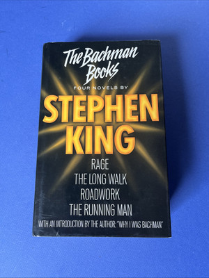 The Bachman Books Stephen King Richard Bachman True First Edition 1st ...