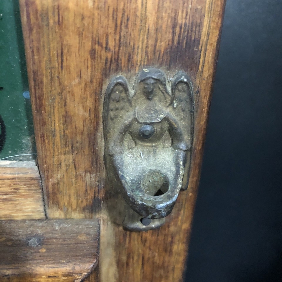 Last Rites ShadowBox Religious Alter/ Sick Call Box. Silver Plt Plate ...