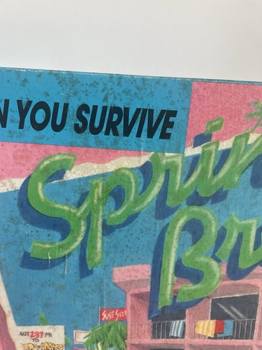 Vintage Can You Survive Spring Break Board Party Game RARE 80's Baron ...