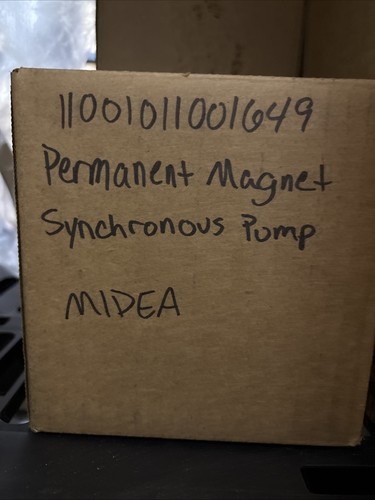 Midea 11001011001649 Permanent Magnet Synchronous Pump | eBay