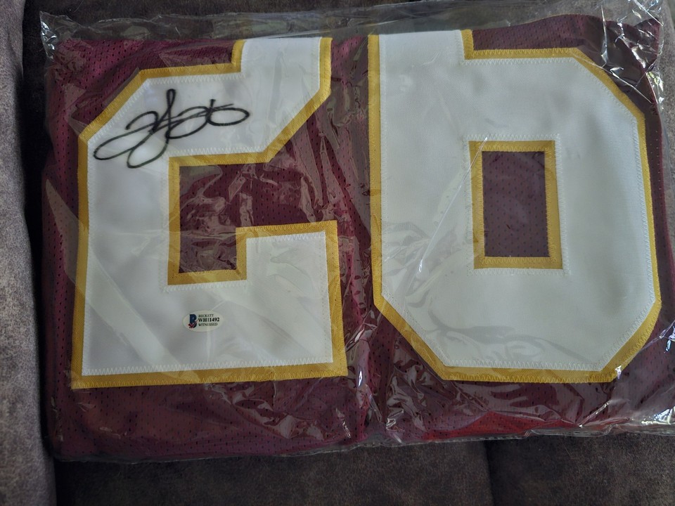 Clinton Portis Autographed Jersey, Beckett Certified | eBay