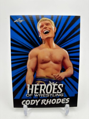 2023 Leaf Heroes of Wrestling Cody Rhodes Wrestling Trading Card #B-3 ...