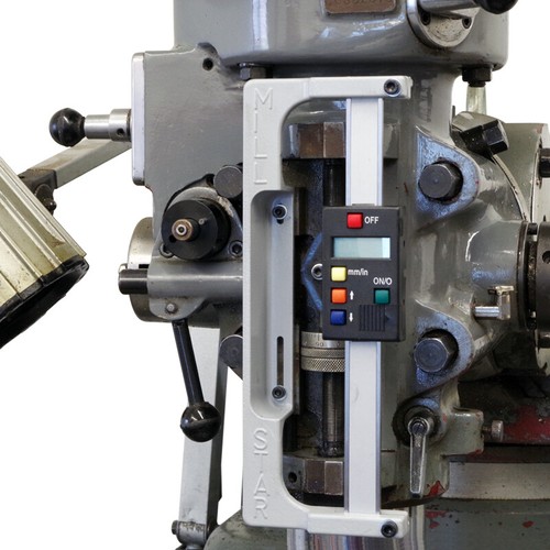 Bridgeport mill quill depth digital DRO readout encoder scale-drill ...