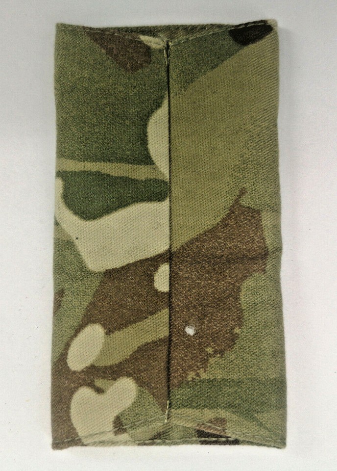 Genuine British Army MTP Camo Captain, 3 Pips Rank Slide - USED | eBay