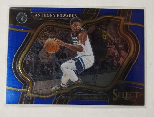 2022-23 Select Anthony Edwards Courtside Blue #246 Timberwolves | eBay