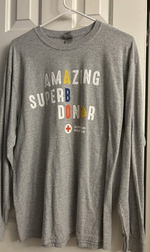 Red Cross Amazing Super Donor Shirt | eBay
