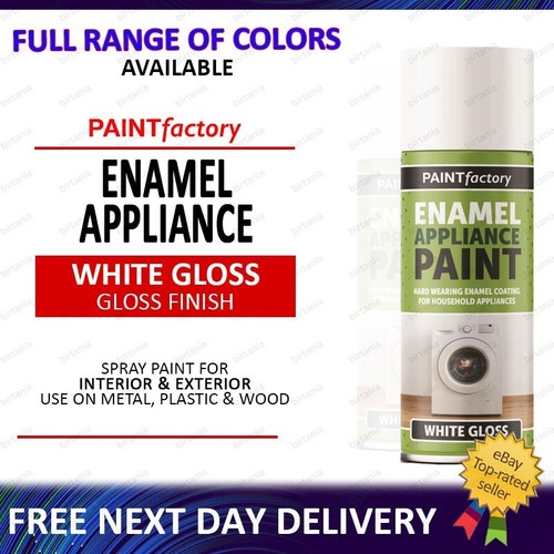 Tough Stuff Enamel Appliance White Spray Paint Washing Machine 400ml 1 ...