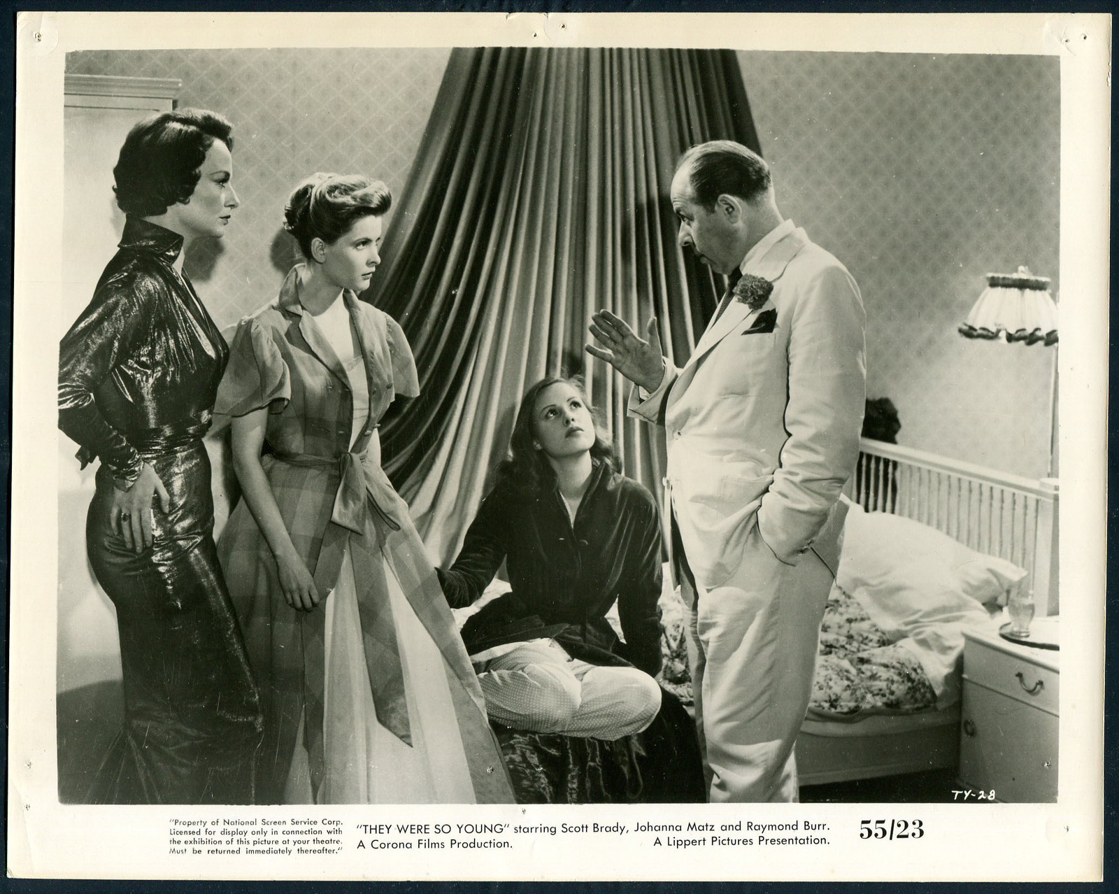 They Were So Young ’55 GISELA FACKELDEY EDUARD LINKERS INGRID STENN ...