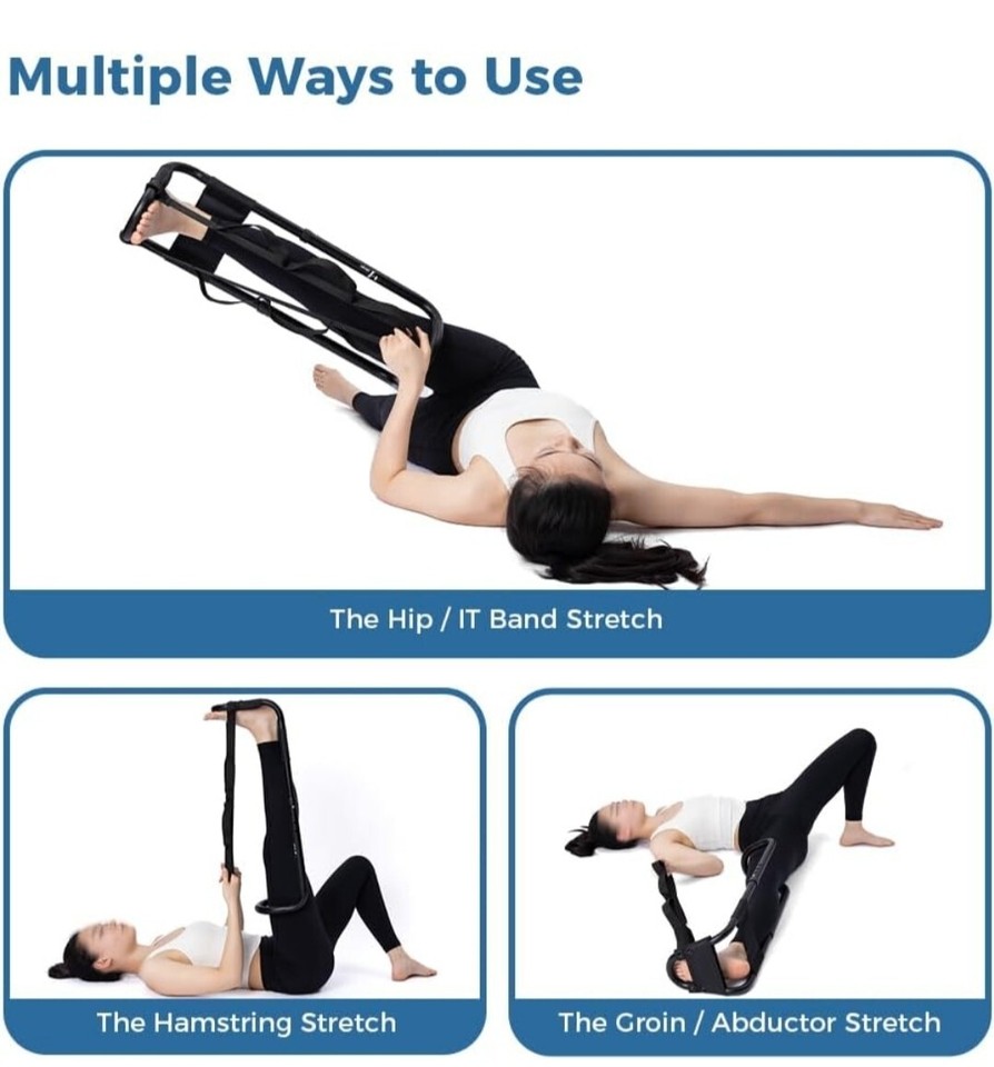 Advanced Hamstring Stretcher Device: Deep Muscle Stretcher Reduces Pain ...