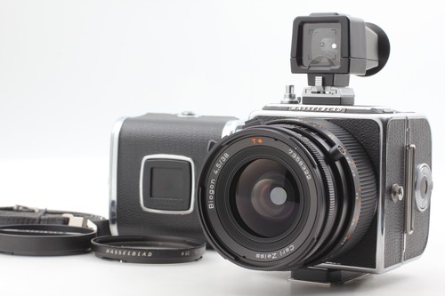 Mint w/Finder & 2Film Back 】 Hasselblad 903 SWC 38mm F/4.5 A12 III From ...