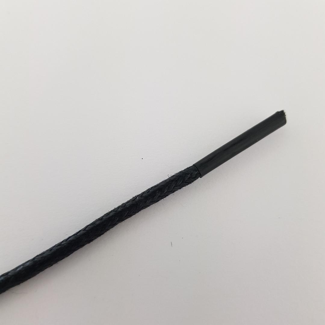 GOLF SHOELACES - 1 Pair WAXED Shoe Laces/Strings 32" BLACK Suits ...