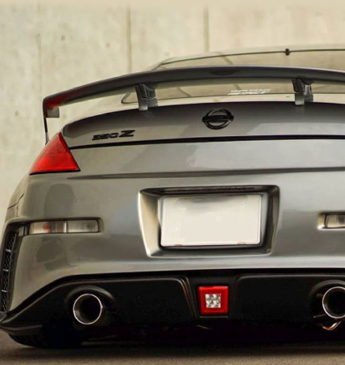 BRAND NEW 350Z Rear Trunk Deck 3D Self Adhesive Badge Emblem 350Z gloss ...