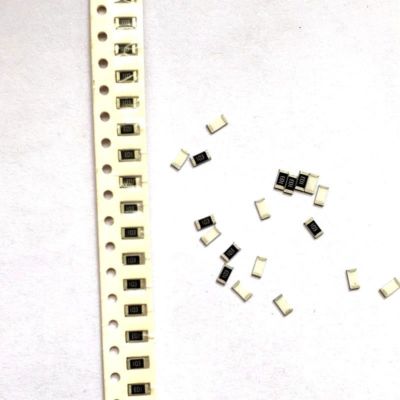 100PCS 0 ohm 0R Ω 000 5% 1/4W SMD Chip Resistor 1206(3216) 3.2mm×1.6mm ...