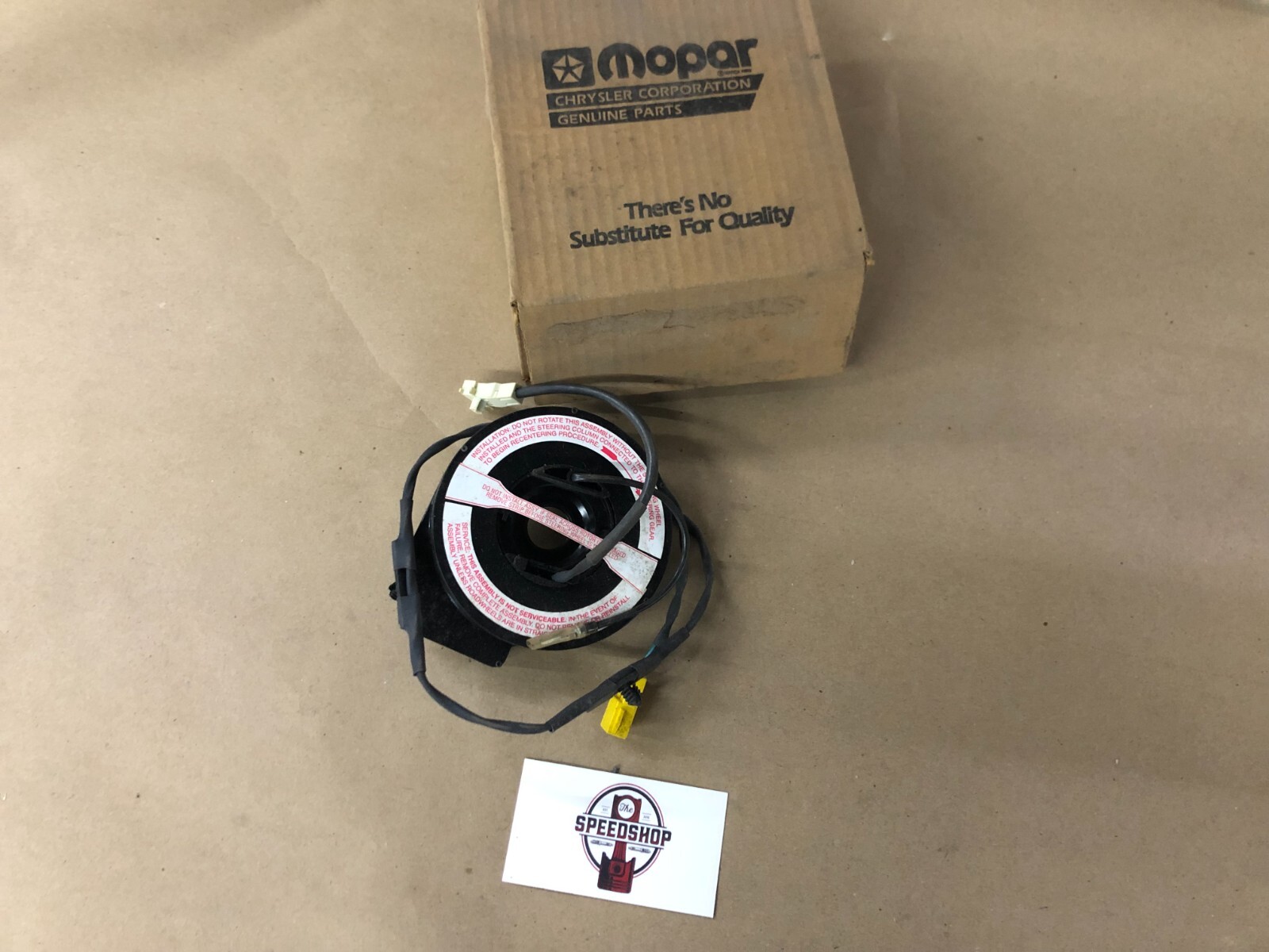 NOS Mopar Clock spring 04688553 chrysler jeep dodge | eBay