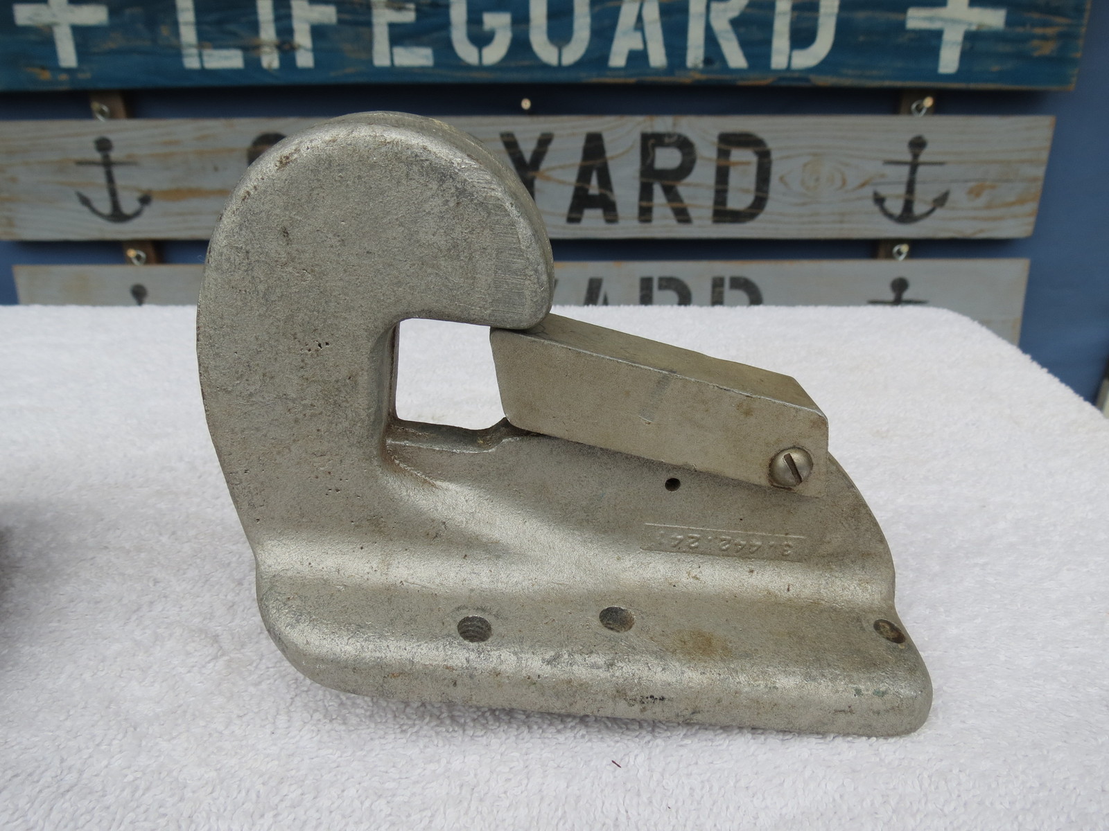 ALUMINUM DORY BOAT HOOK BRACKETS SNAP CLEATS CHOCKS (D3.5A231) | eBay